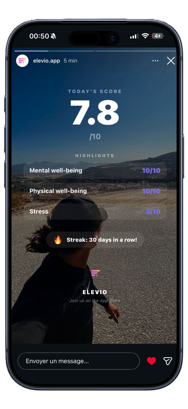 Elevio — Your day, summarized. Your circle, connected.